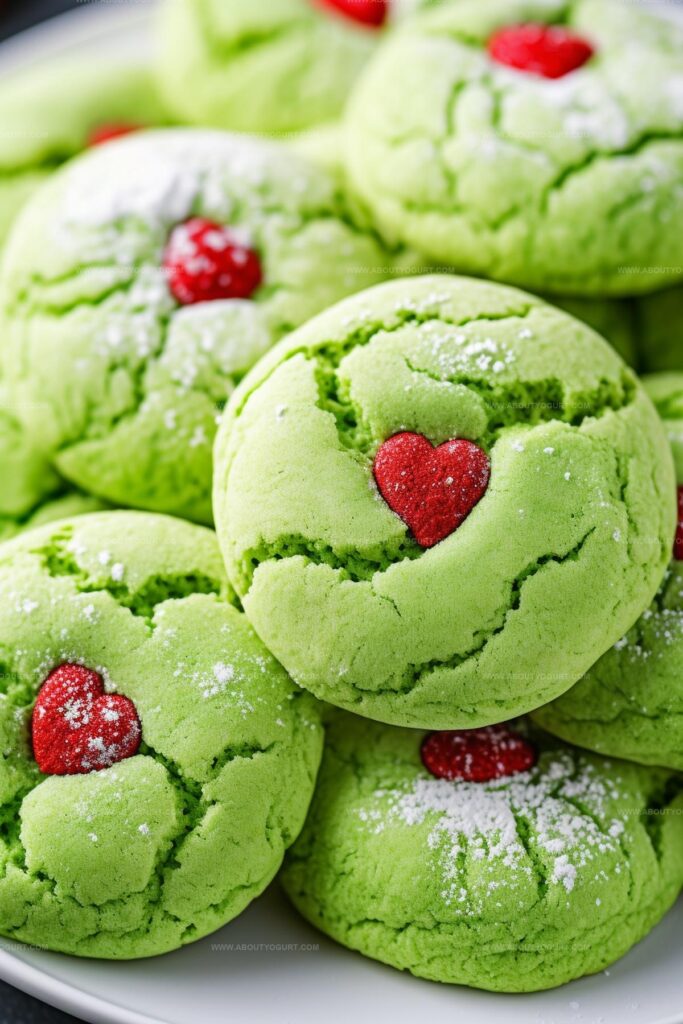 Grinch Green Holiday Cookies Recipe for Fun Bakes - About Yogurt