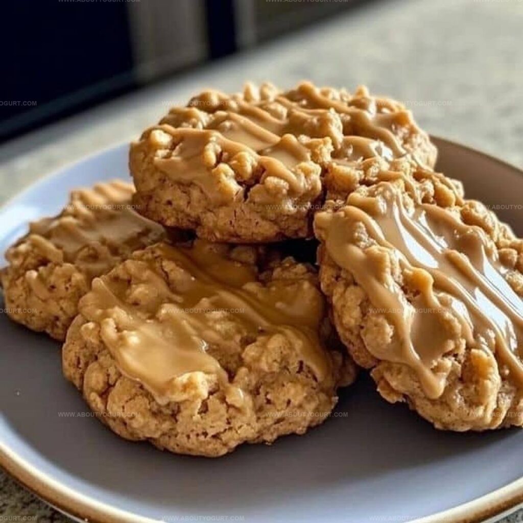 Easy No-Fuss Peanut Butter No Bake Cookies Recipe - About Yogurt