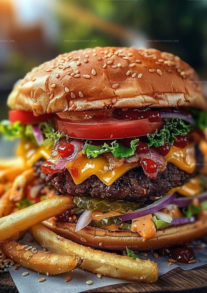 Loaded Burger Fries Recipe for the Ultimate Party - About Yogurt