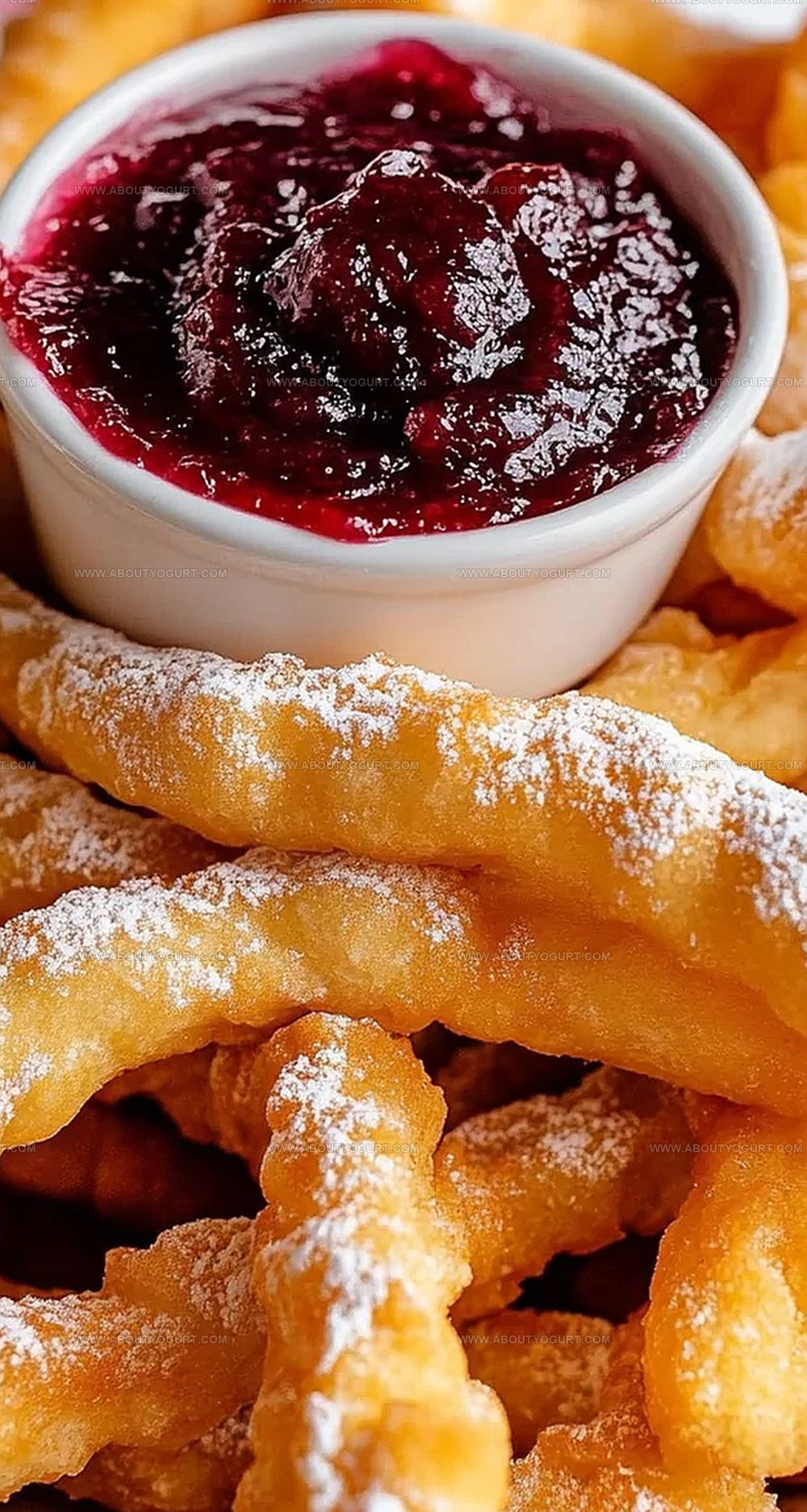 Homemade Crispy Funnel Cake Sticks Recipe: Sweet Carnival Magic - About ...