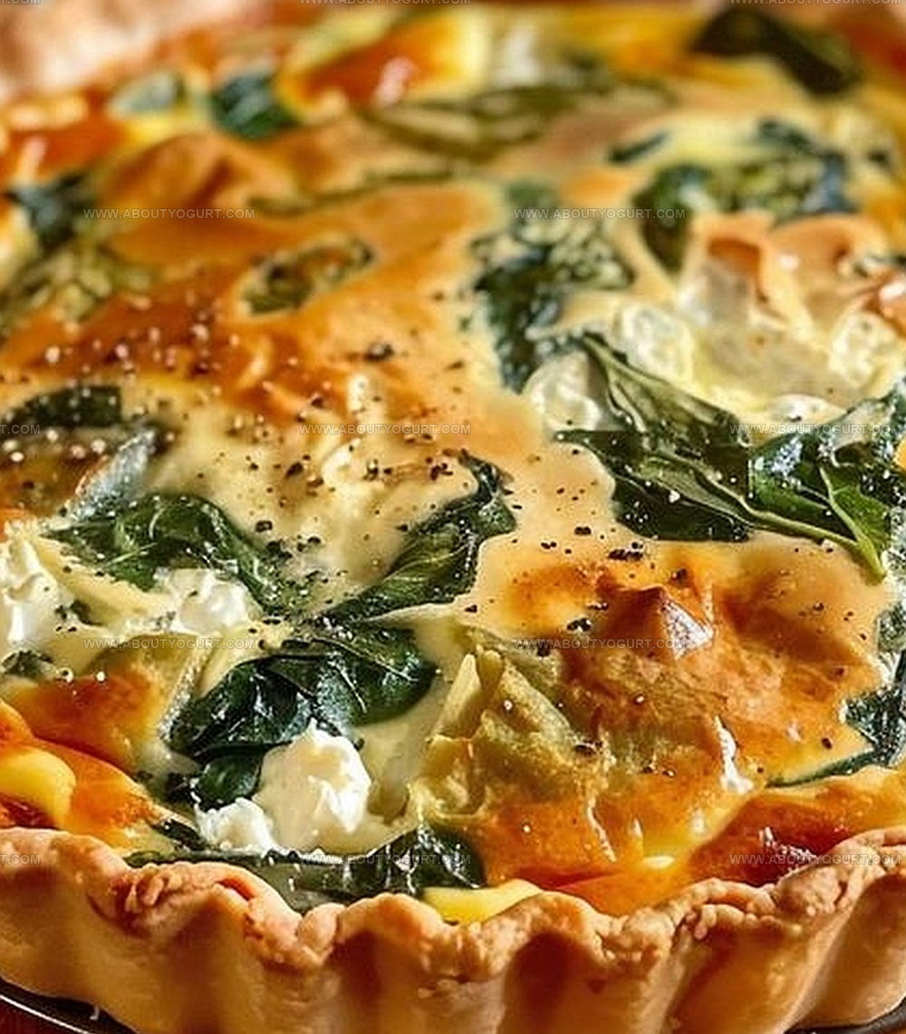 Ricotta Spinach Quiche Recipe for Brunch Time - About Yogurt