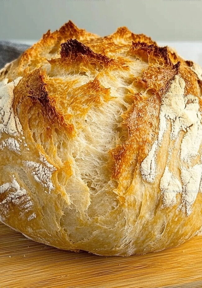 No-Knead Bread Recipe for Soft, Fluffy Loaves - About Yogurt