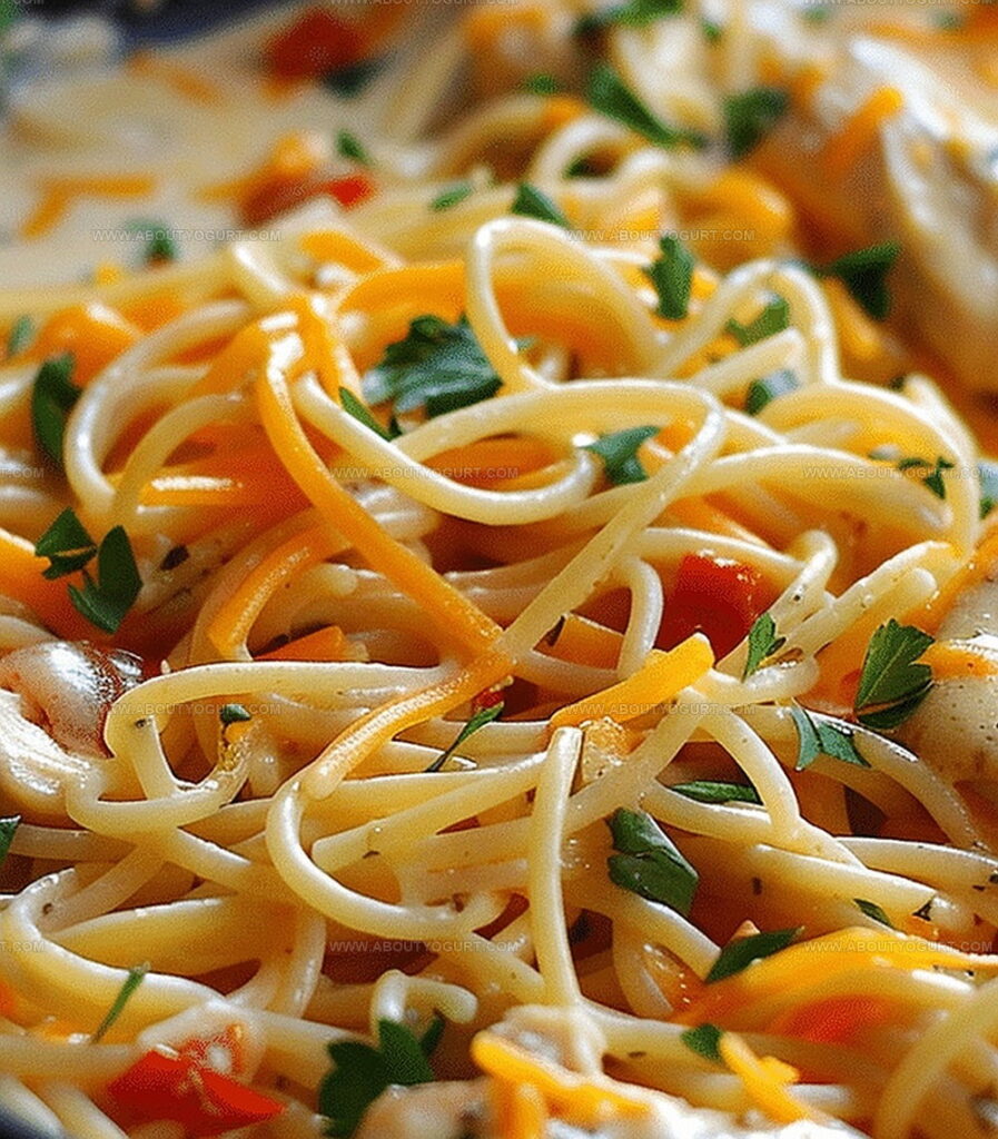 Creamy Chicken Spaghetti Recipe: A Cozy Family Favorite - About Yogurt