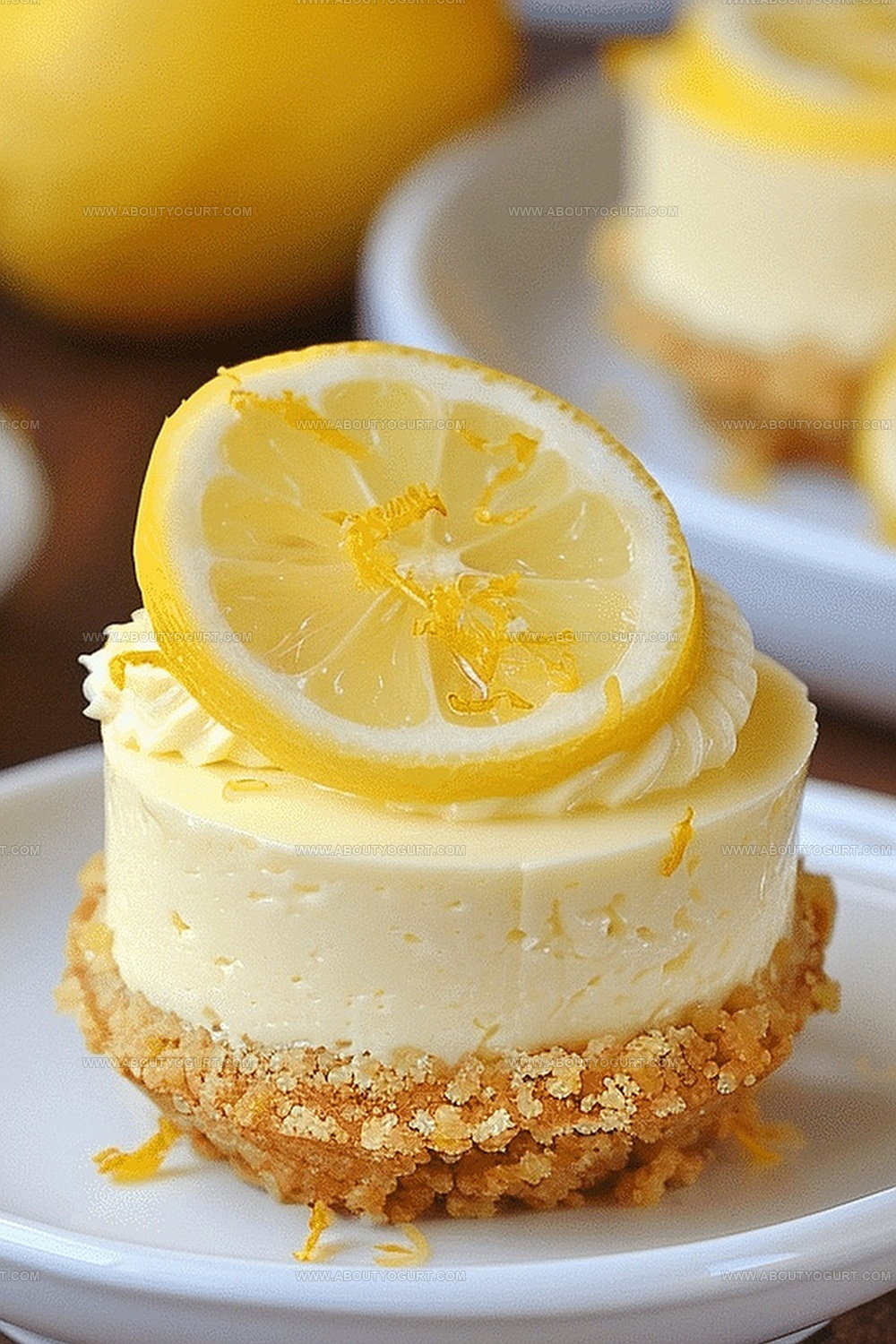 Mini Lemon Cheesecakes Recipe with Big Citrus Flavor - About Yogurt