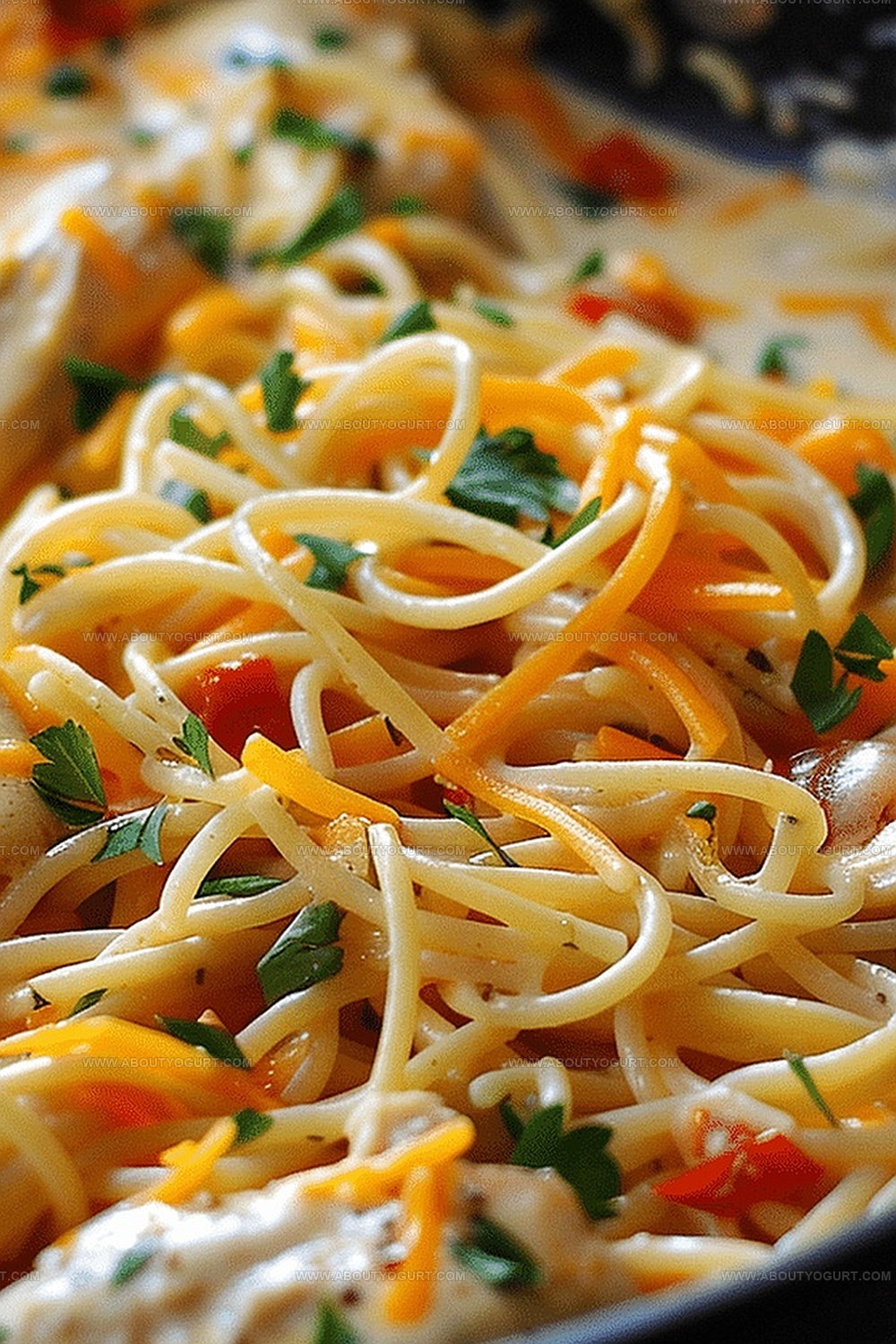 Creamy Chicken Spaghetti Recipe: A Cozy Family Favorite - About Yogurt