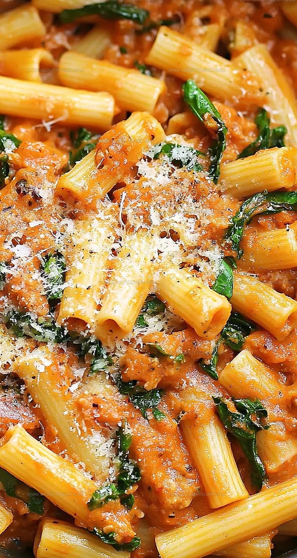 Rustic Tuscan Rigatoni Recipe: A Taste of Italian Sunshine - About Yogurt